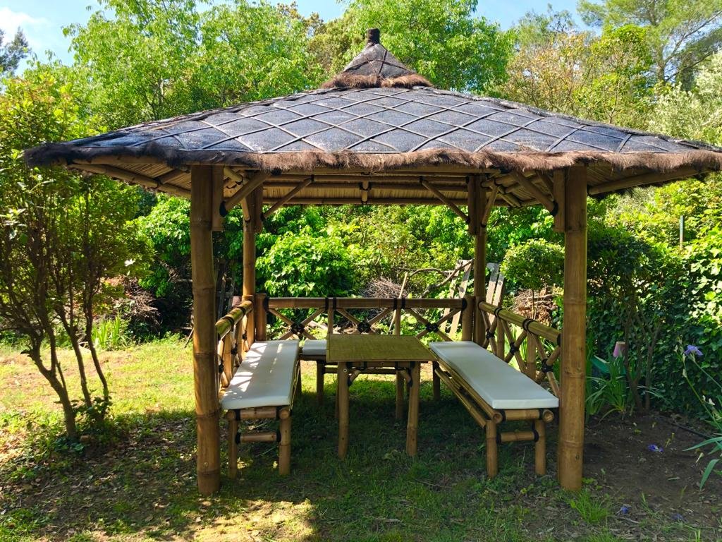 Paillote Tendance (Sans plancher) - Pure Nature Paillotes en Bambou