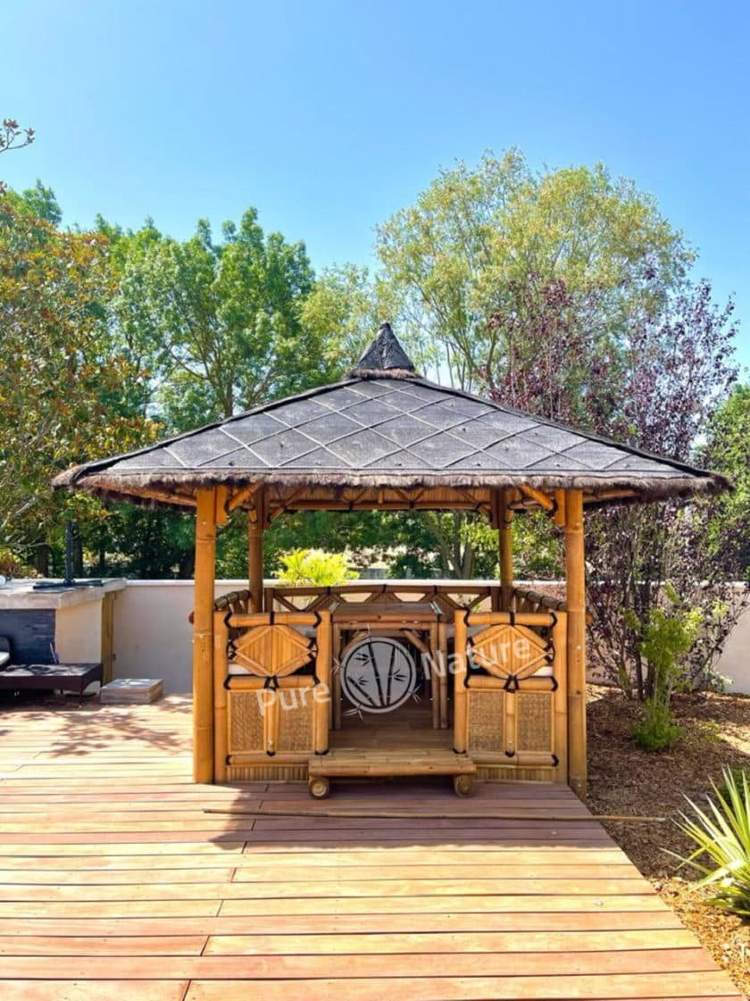 Paillote Cosy - Pure Nature Paillotes en Bambou